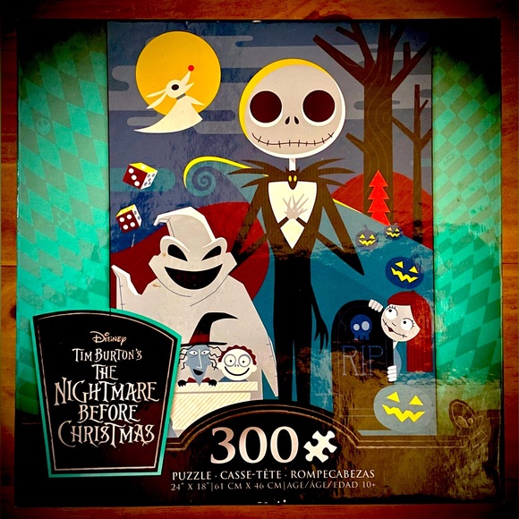ceaco | Toys | Nwot Ceaco And Disney Tim Burtons The Nightmare Before ...
